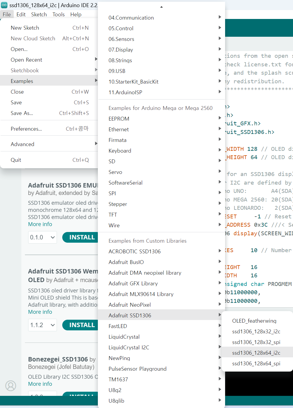 I2C OLED Module En - Arduwiki : Arduino I2C OLED Module Guide