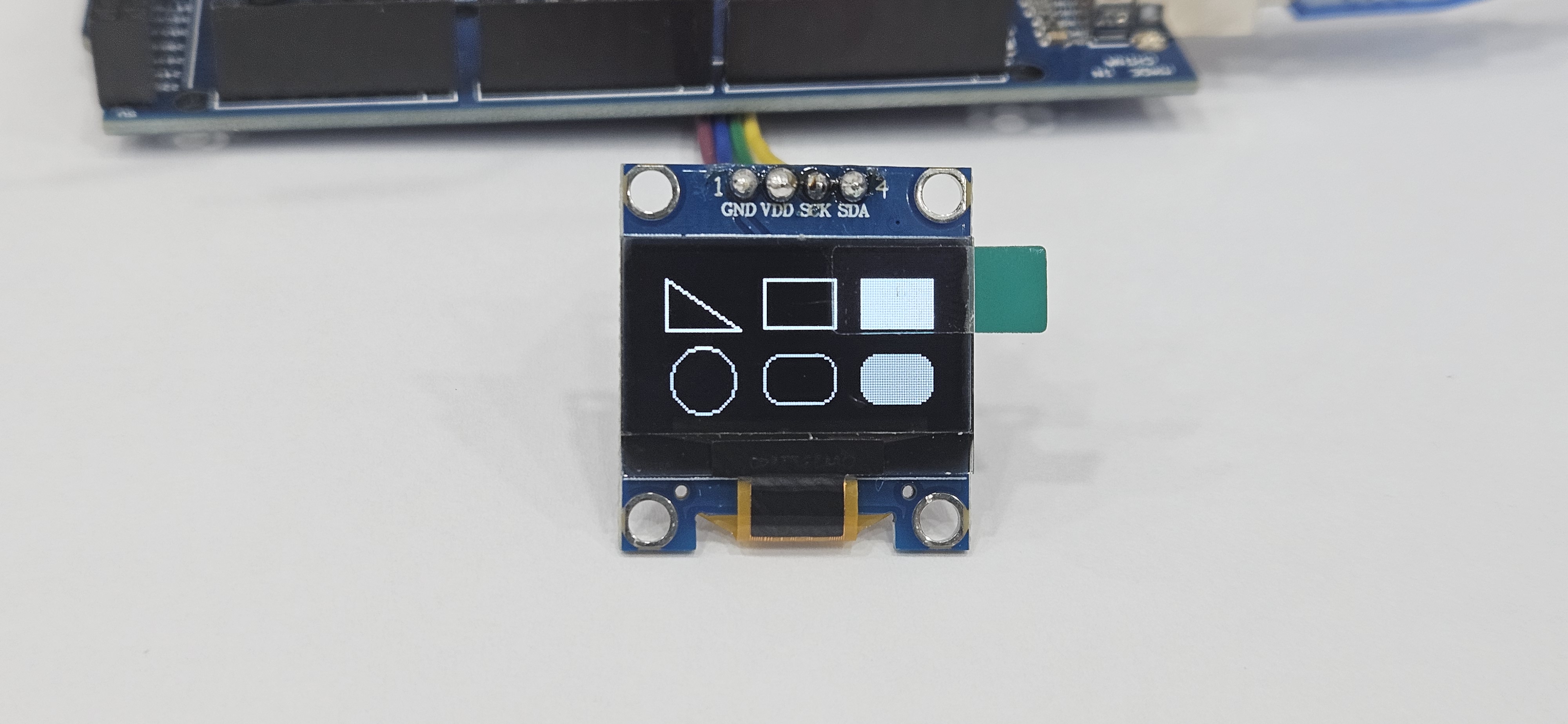 I2C OLED Module En - Arduwiki : Arduino I2C OLED Module Guide