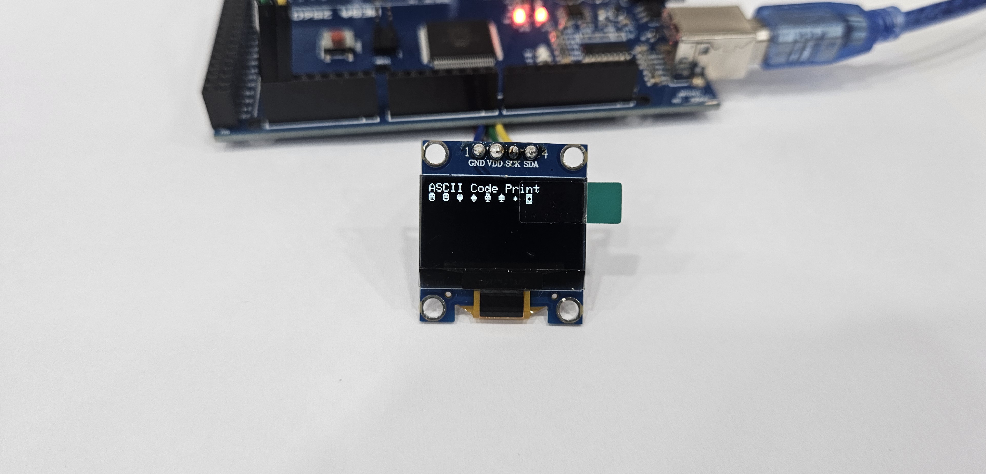 I2C OLED Module En - Arduwiki : Arduino I2C OLED Module Guide